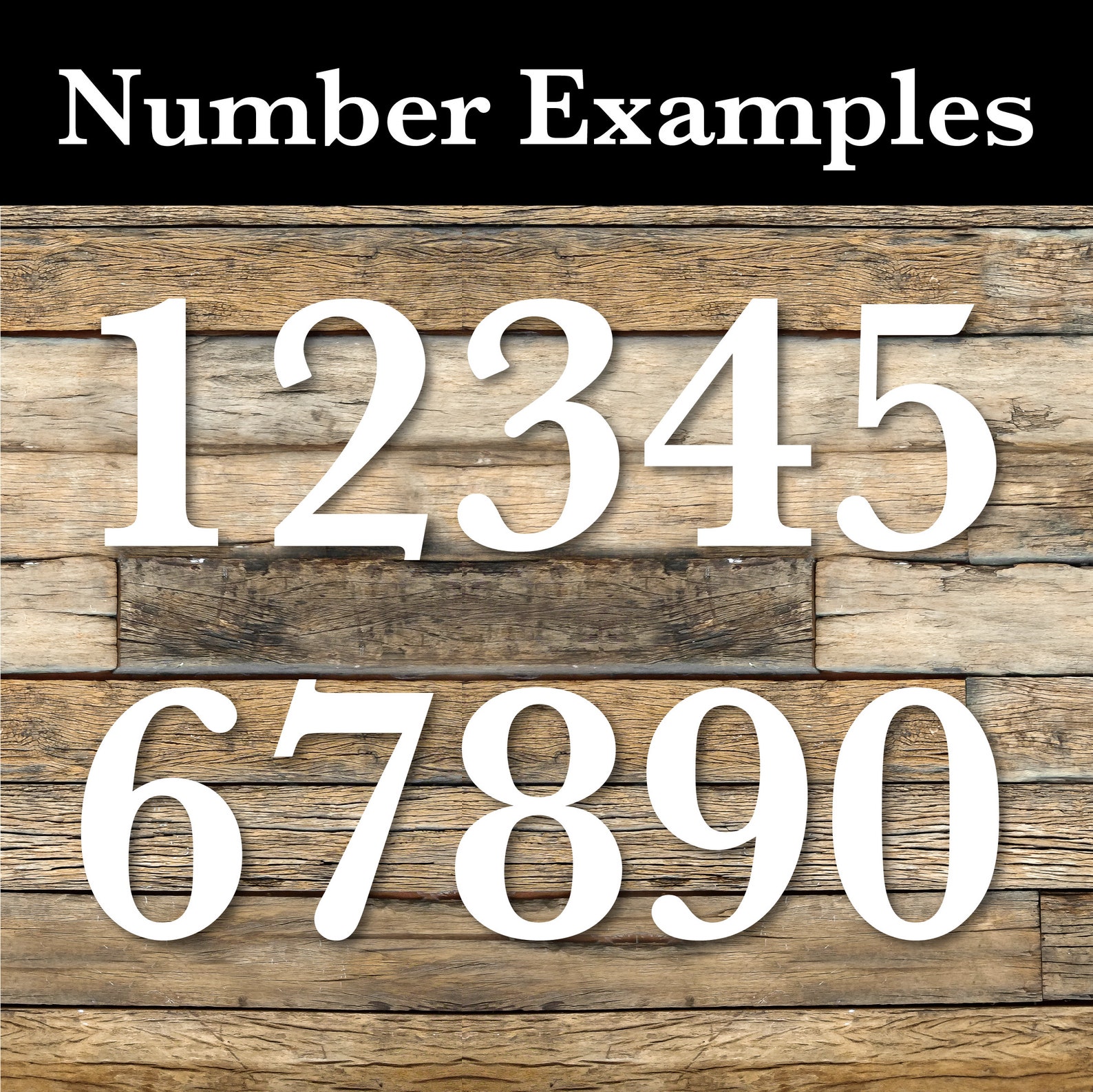 Address Decal House Number Decal Street Address Decal Front - Etsy