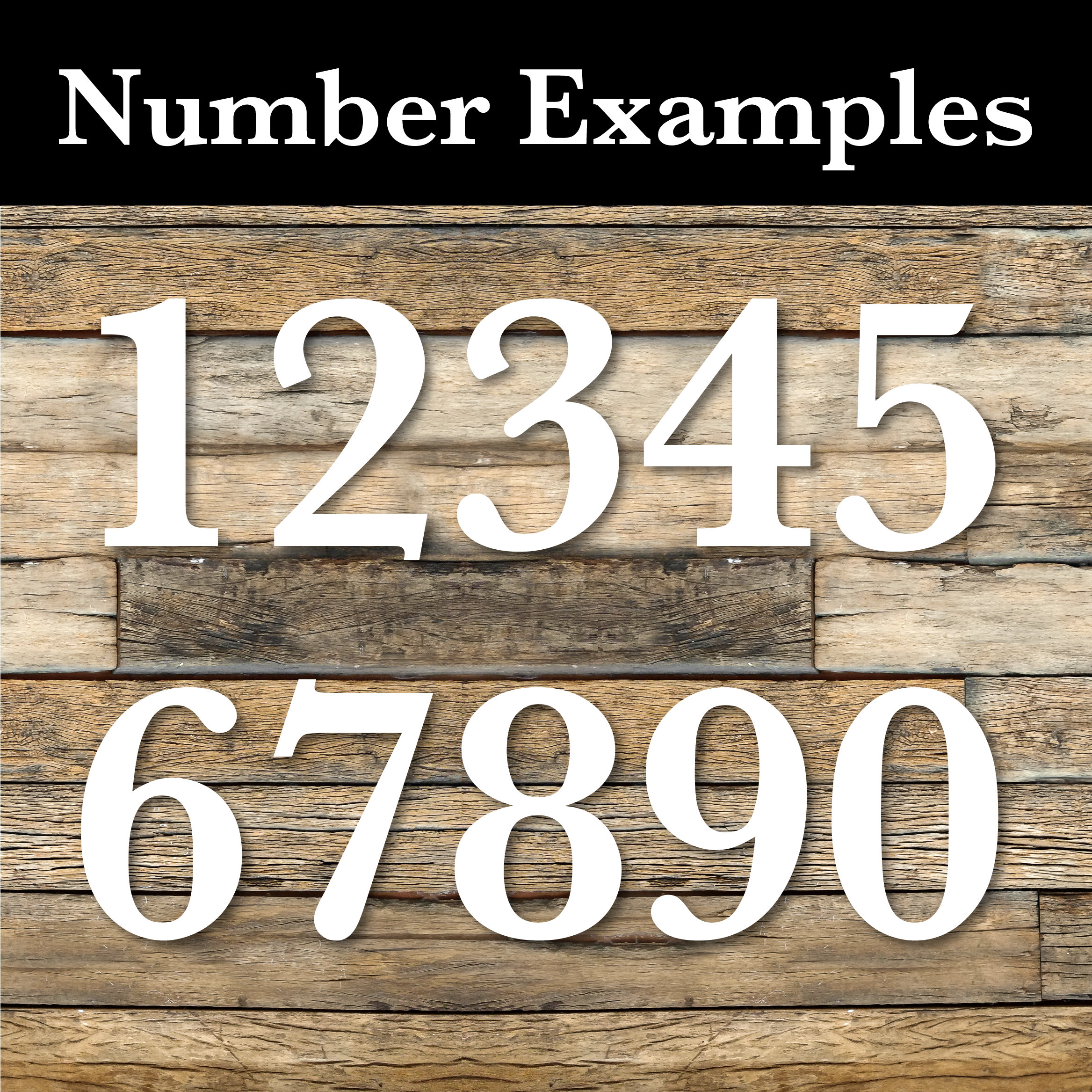 Address Decal House Number Decal Street Address Decal Front - Etsy