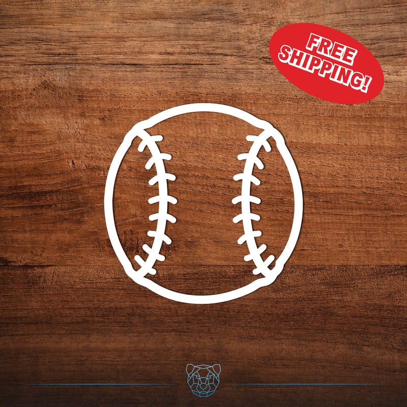Baseball Decal - Etsy
