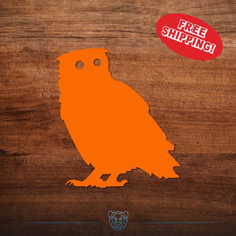 Owl Car Decal - Etsy