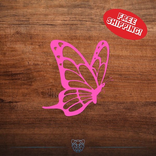 Butterfly Vinyl Decal - Etsy