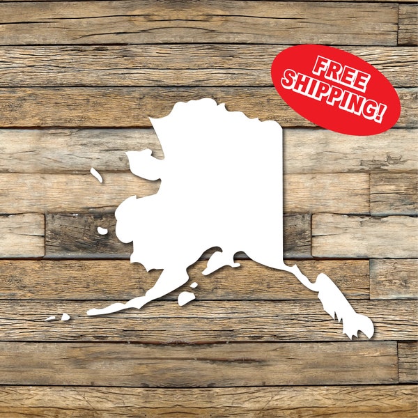 Alaska Car Decal - Etsy
