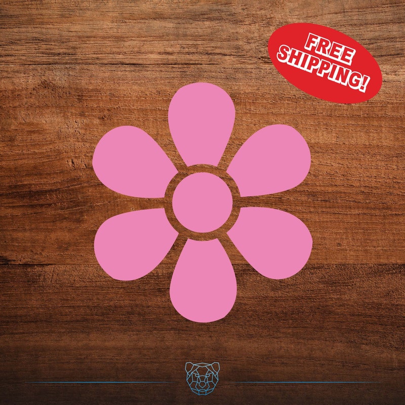 Flower Car Decal - Etsy