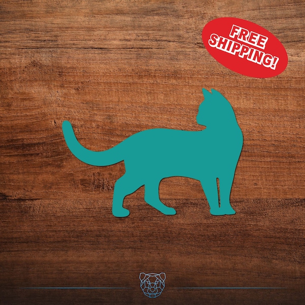 Cat Wall Decal - Etsy