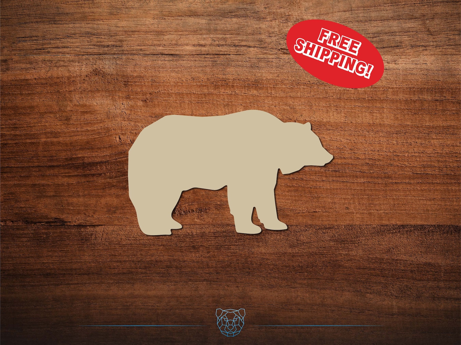 Grizzly Bear Vinyl Decal Multiple Colors and Sizes Brown - Etsy