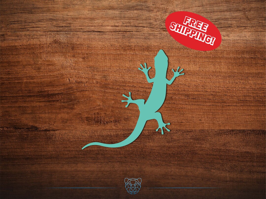 Lizard Vinyl Decal - Multiple Colors and Sizes - Etsy