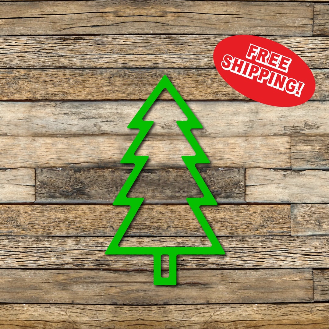 Pine Tree Decal V2 Multiple Colors and Sizes Available Car - Etsy