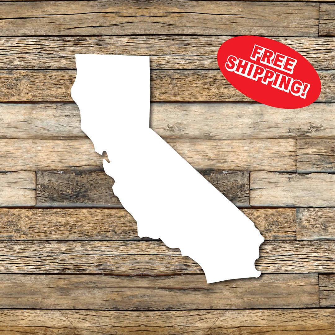 California Car Decal, Bumper Sticker, Multiple Sizes, Vinyl Car Decal ...