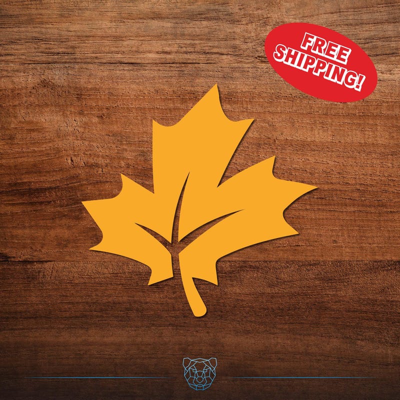 Leaf Decal - Etsy