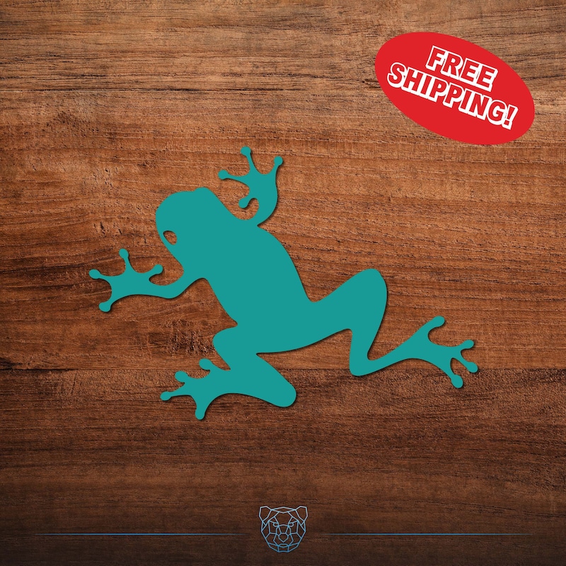 Tree Frog Decal - Etsy