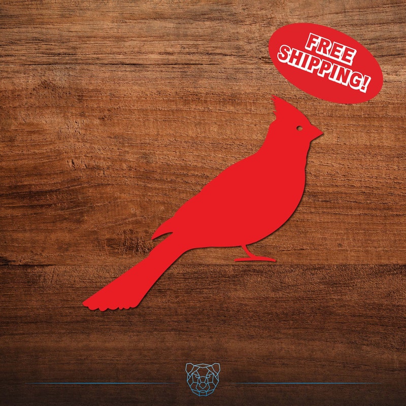 Cardinal Decal - Etsy