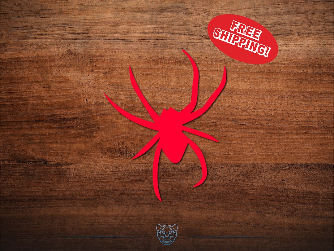 Spider Vinyl Decal - Multiple Colors and Sizes - Black Widow, Climbing ...