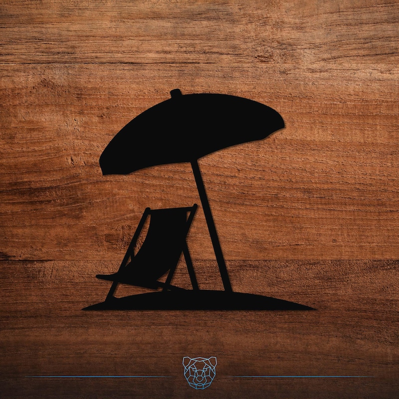 Green Umbrella Decal - Etsy