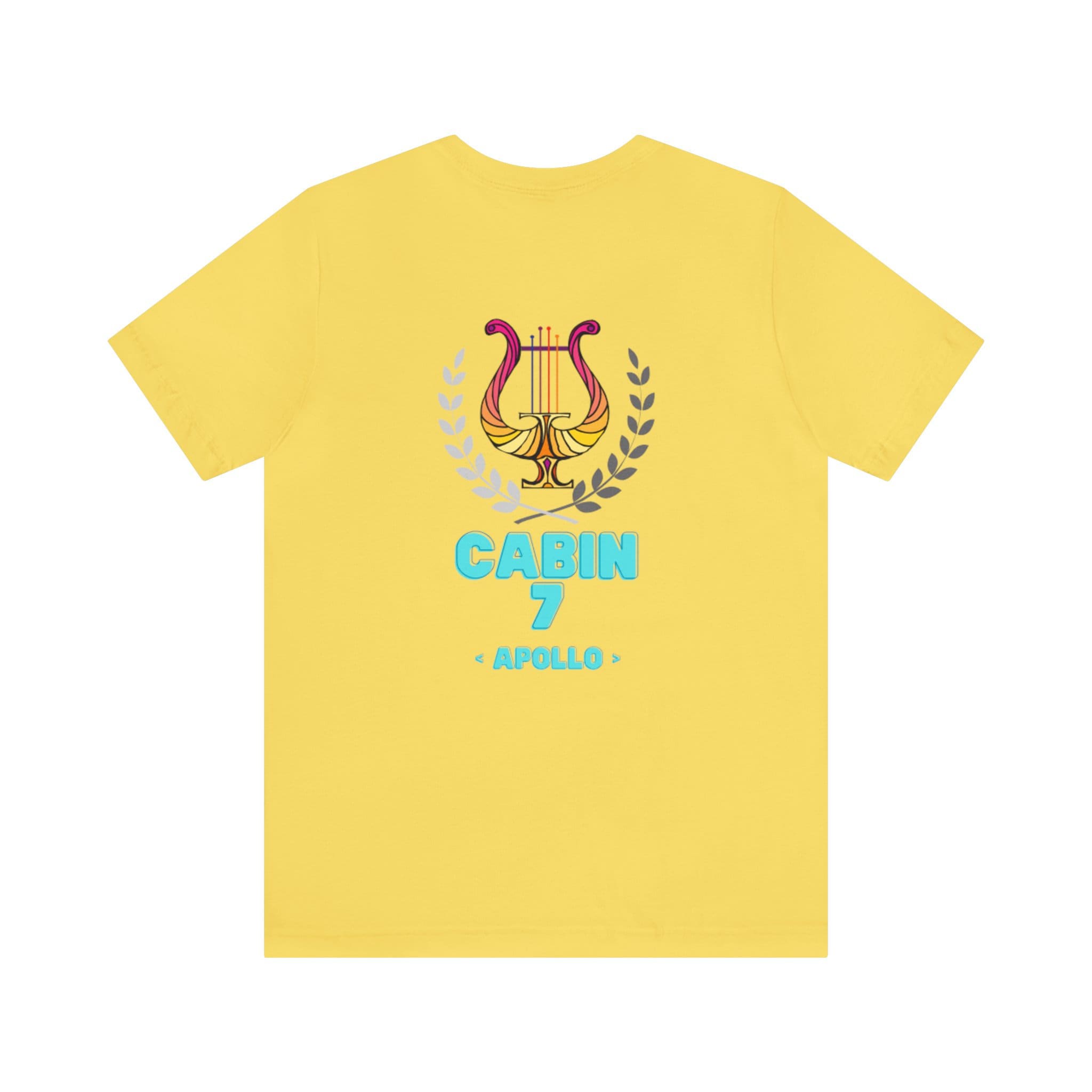 Percy Jackson Camp Half Blood Cabin 7 (apollo) Jersey Short Sleeve Tee ...