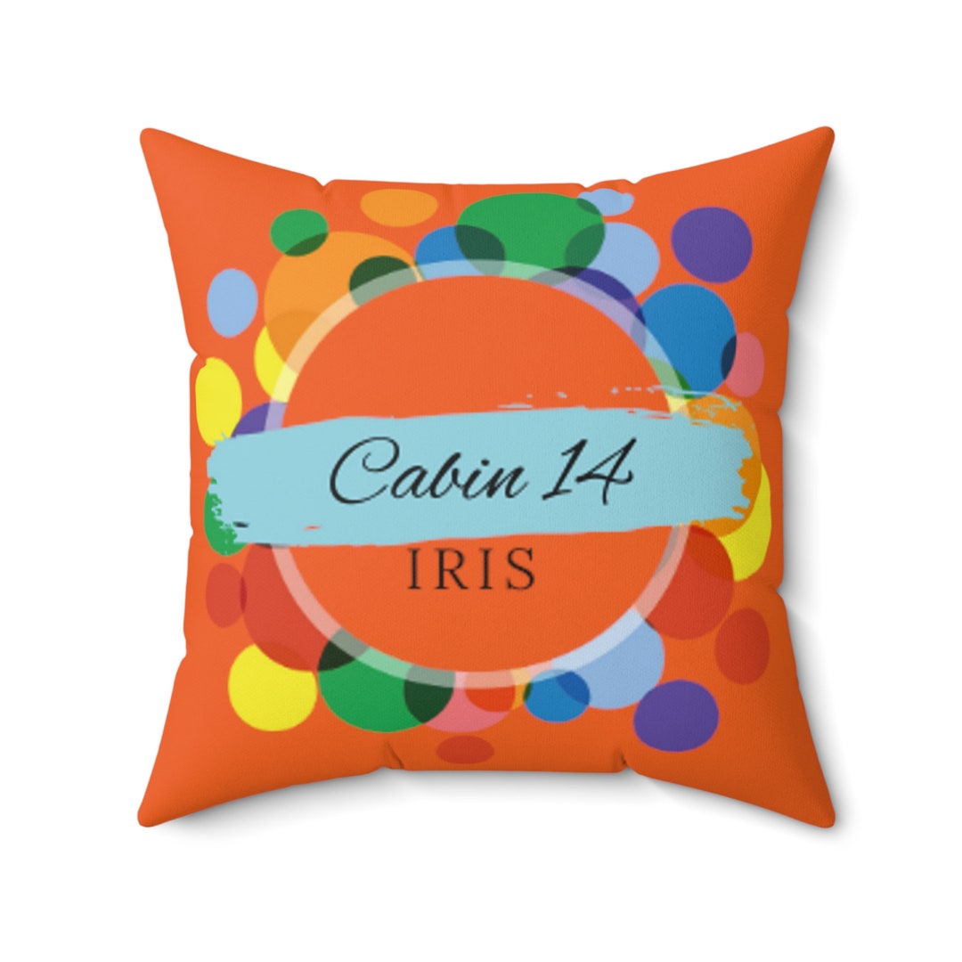 Percy Jackson Camp Half Blood Cabin 14 iris Version 2 Orange - Etsy