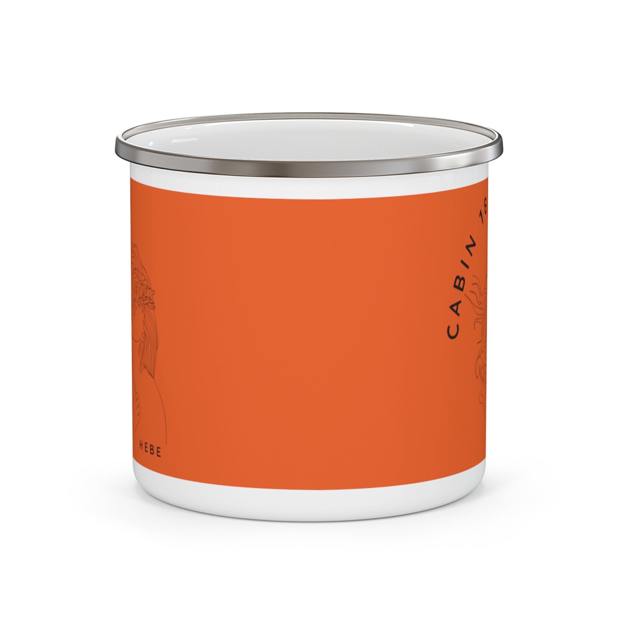 Percy Jackson Camp Half Blood Cabin 18 hebe Orange Enamel - Etsy