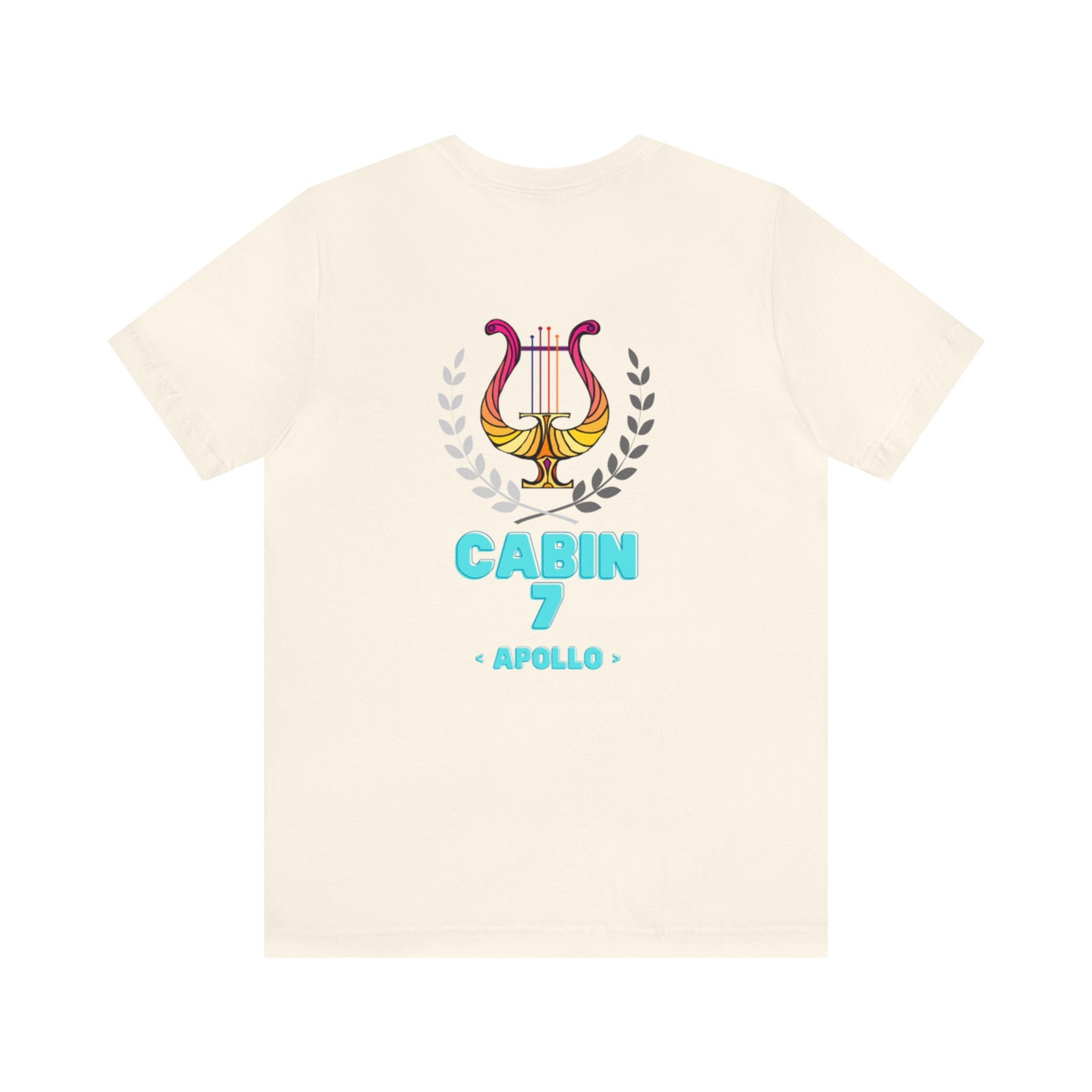Percy Jackson Camp Half Blood Cabin 7 (apollo) Jersey Short Sleeve Tee ...