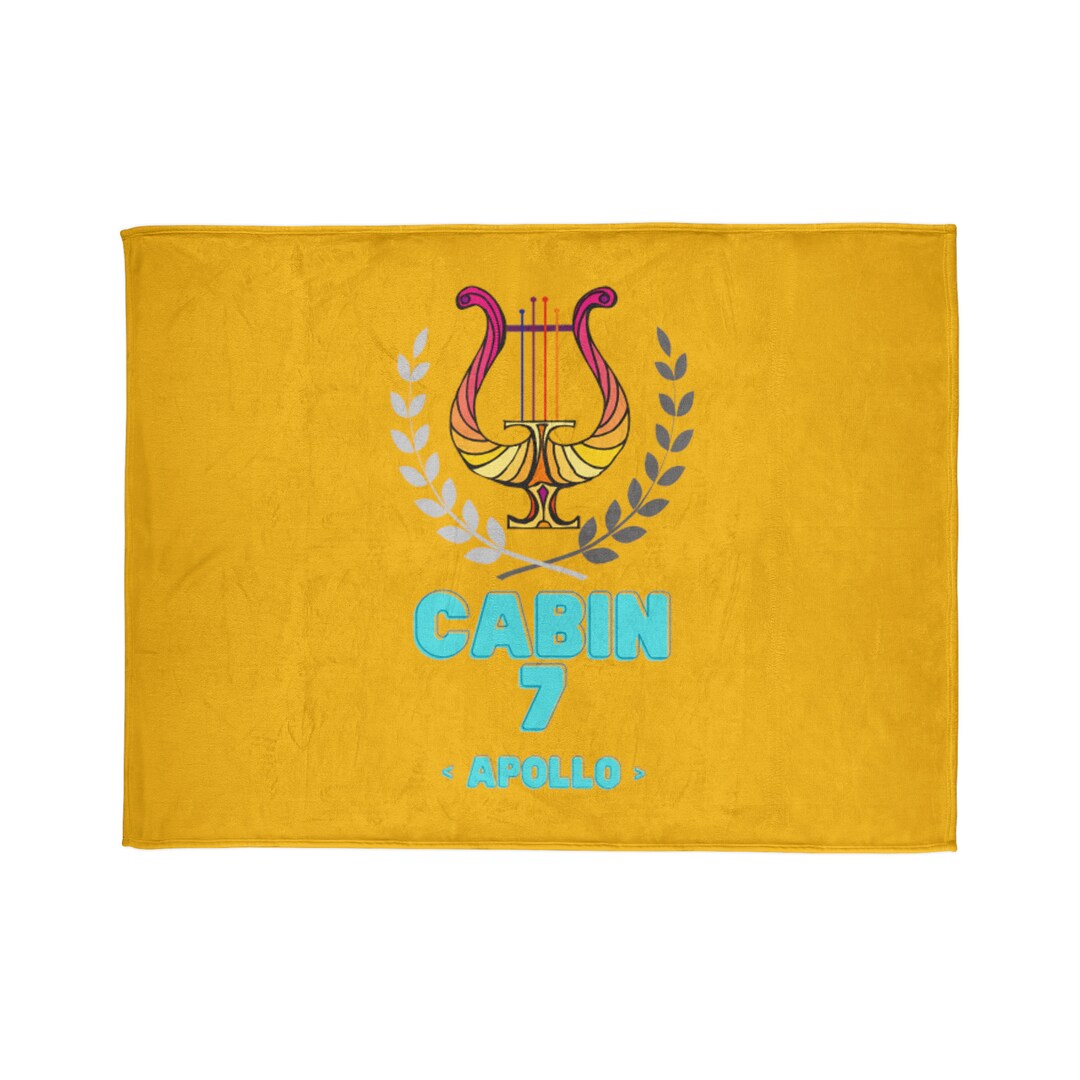 Percy Jackson Camp Half Blood Cabin 7 apollo Yellow Soft - Etsy