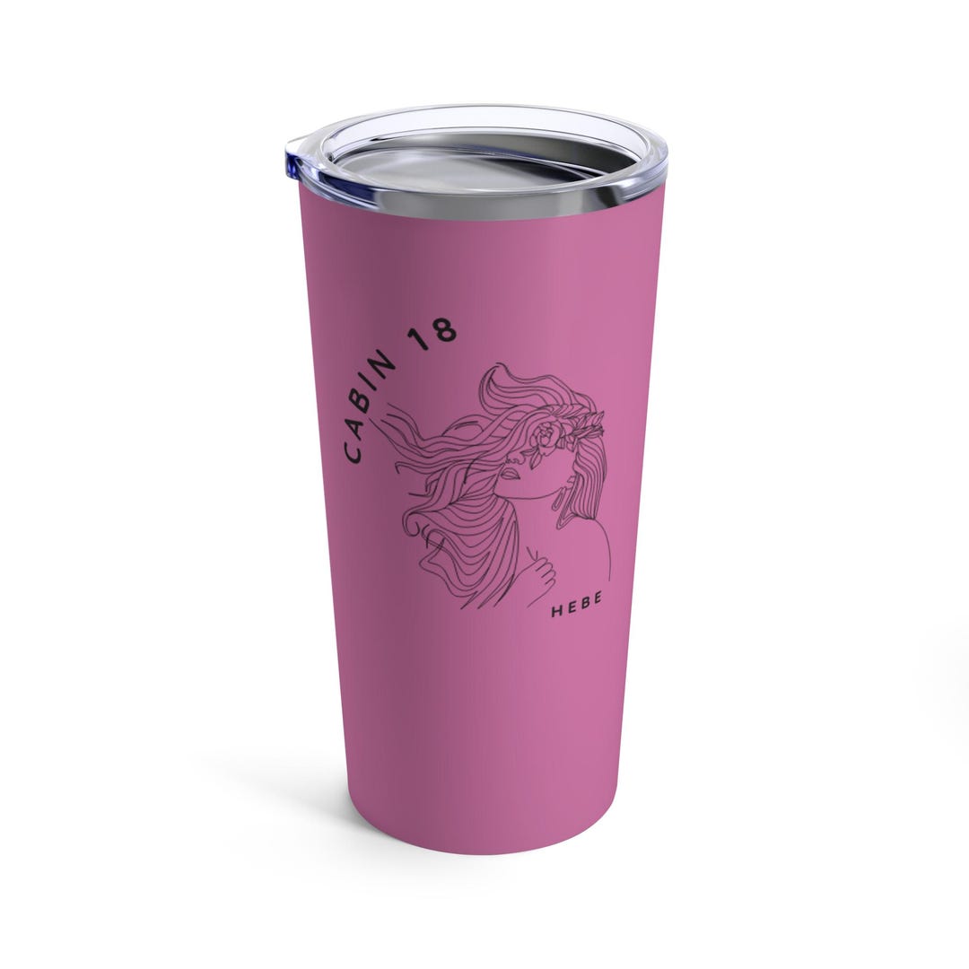 Percy Jackson Camp Half Blood Cabin 18 (hebe) LT Pink Tumbler 20oz - Etsy