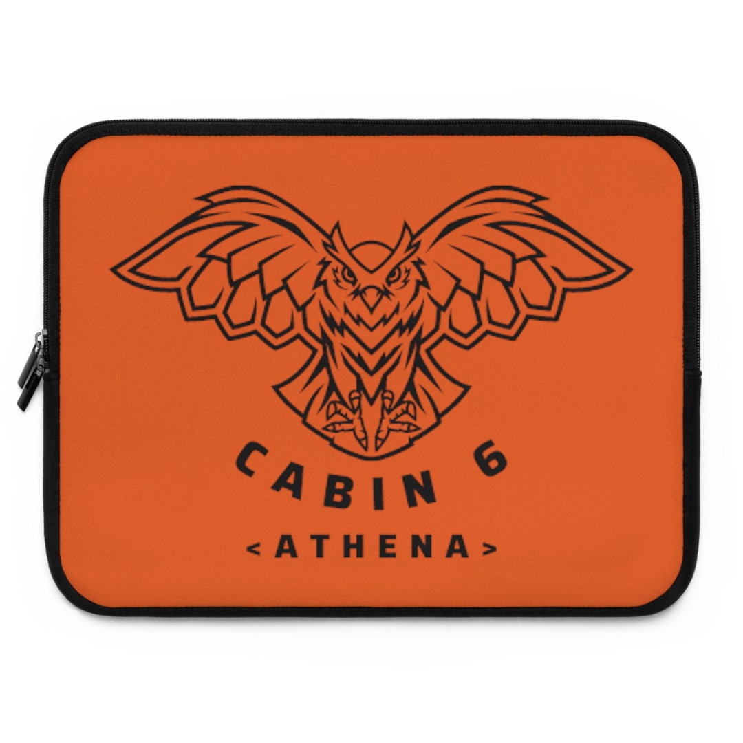 Percy Jackson Camp Half Blood Cabin 6 (athena) Orange Laptop Sleeve - Etsy