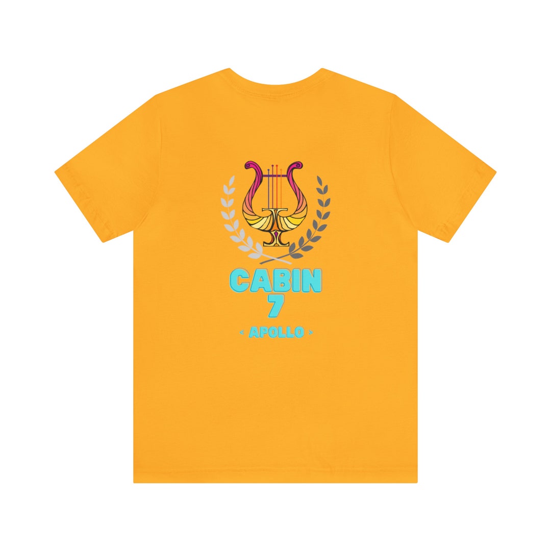 Percy Jackson Camp Half Blood Cabin 7 apollo Jersey Short - Etsy
