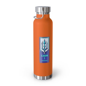 Percy Jackson Camp Half Blood Cabin 3 (poseidon) Copper Vacuum ...