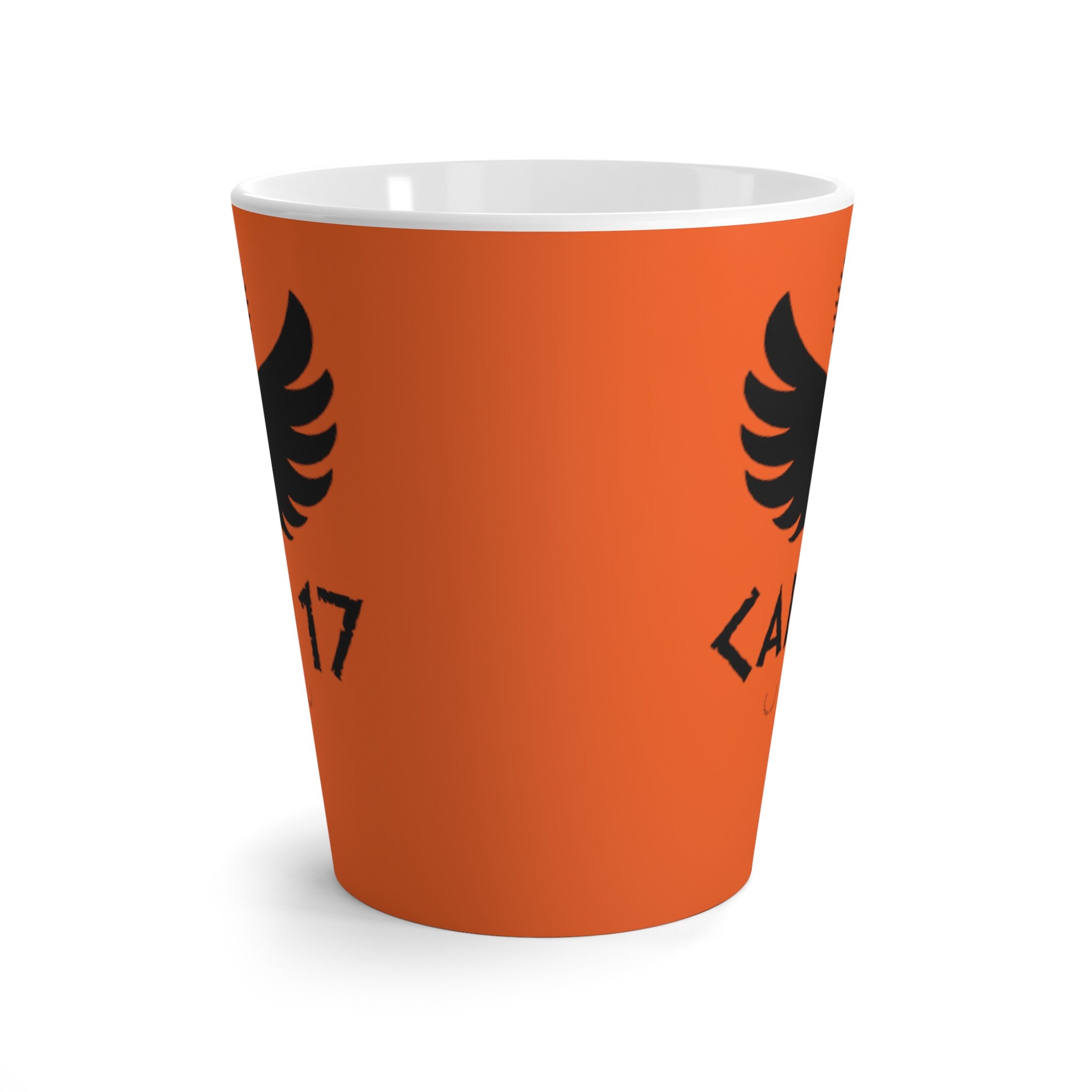 Percy Jackson Camp Half Blood Cabin 17 (nike) Orange Latte Mug - Etsy