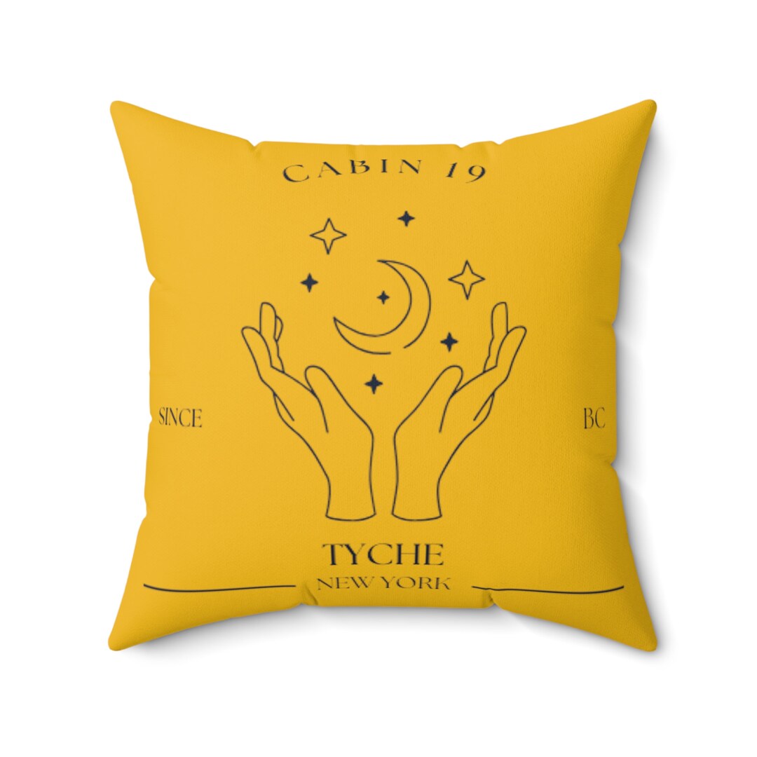 Percy Jackson Camp Half Blood Cabin 19 tyche Yellow Faux - Etsy