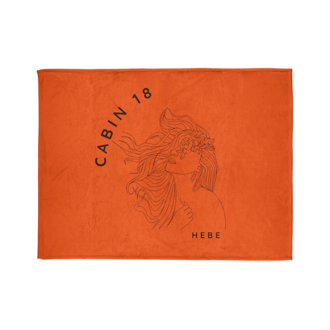 Percy Jackson Camp Half Blood Cabin 18 hebe Orange Soft - Etsy