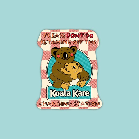 Dont Do Ketamine Sticker Water Resistant Die-cut Vinyl - Etsy