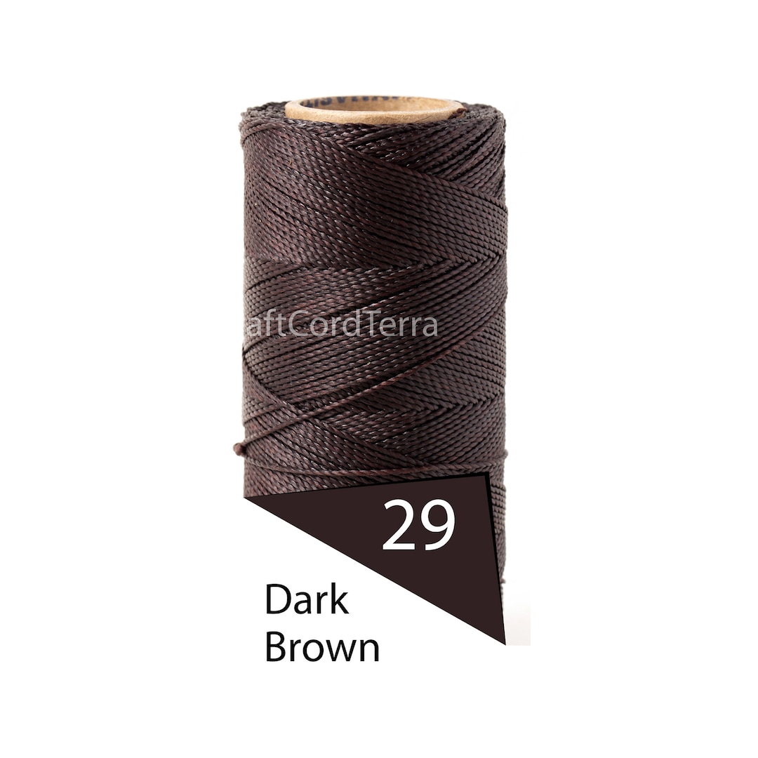 Linhasita 1mm Waxed Polyester Cord, Thread, Macrame Cord, Knotting ...