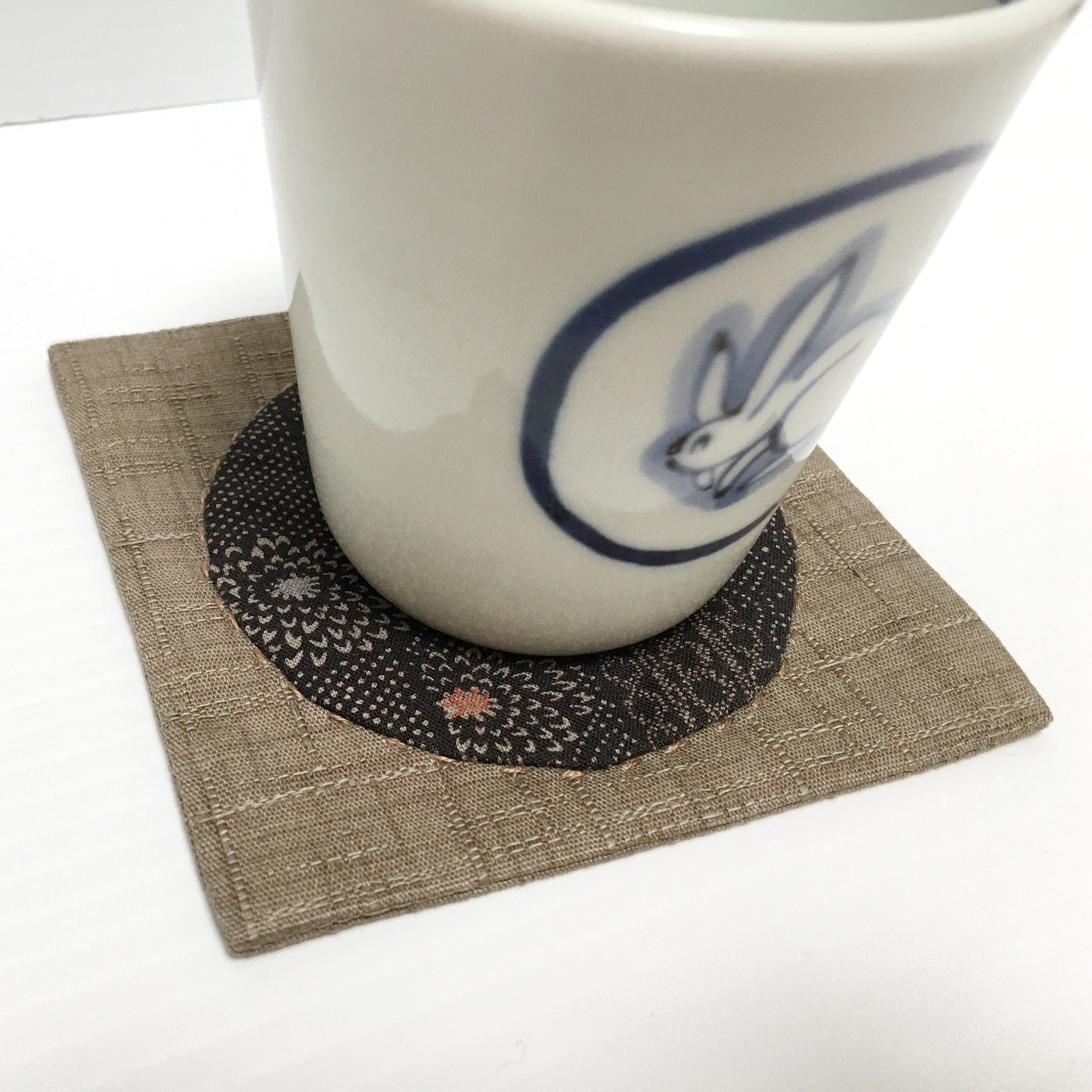 Hand Stitched Coasters With Japanese Fabrics - Etsy Canada