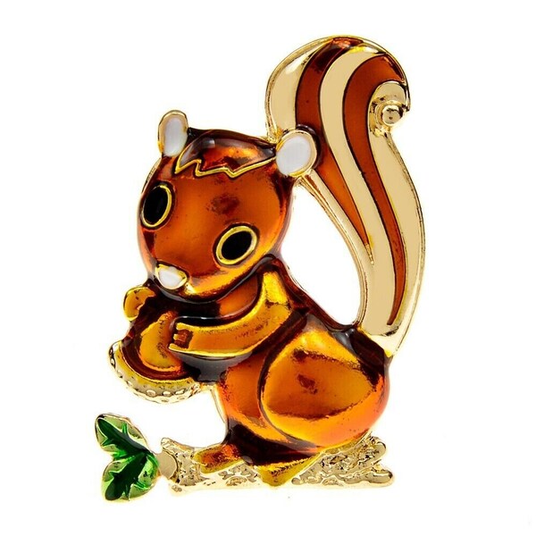 Squirrel Pin - Etsy