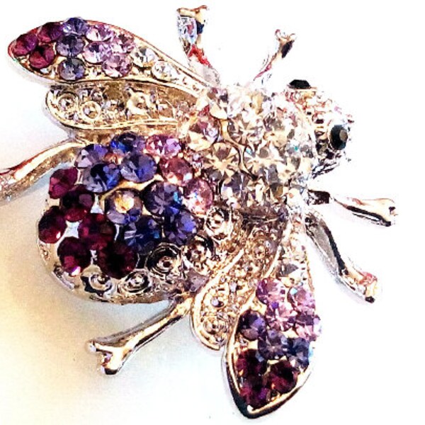 Rhinestone Bee - Etsy