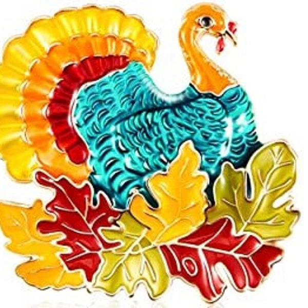 Autumn Enamel Pin - Etsy