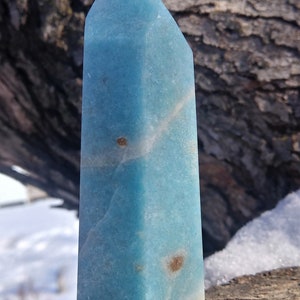 Trolleite Crystal Tower - Throat Chakra - Etsy