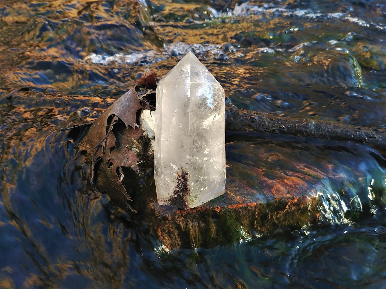 Shamanic Inclusion Dream Stone Ghost Quartz Chlorite Crystal | Etsy