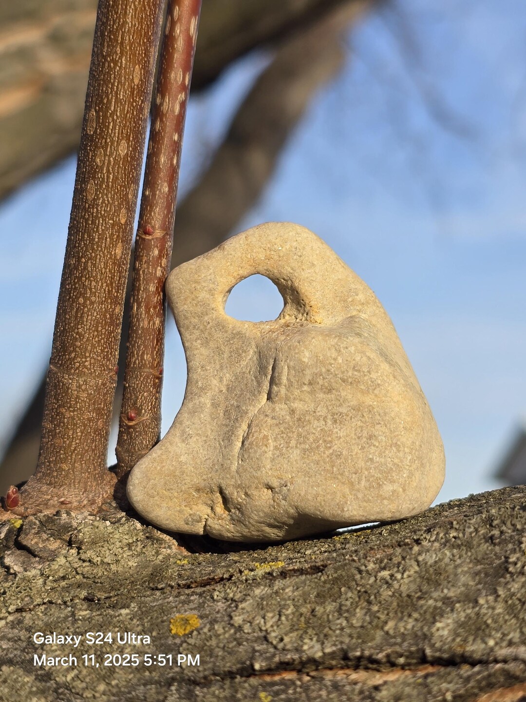 Natural Chert Witches Stone - Earth Made Odin Stones - Fairystone ...