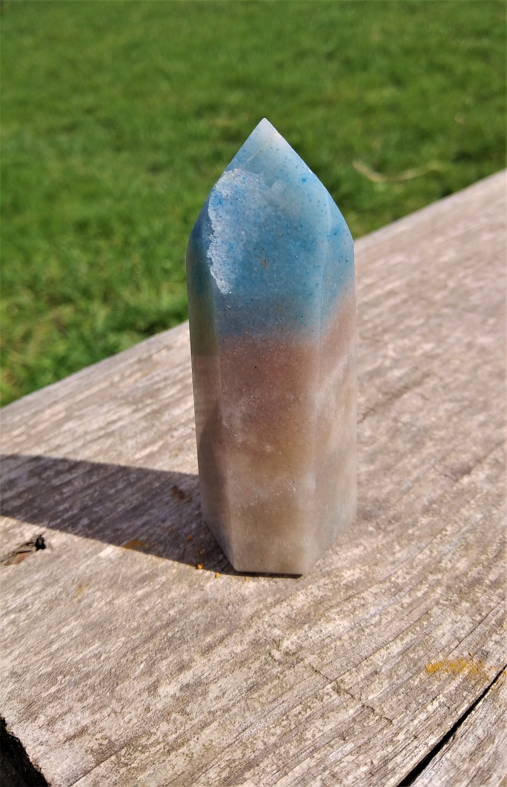 Trolleite Crystal Tower Throat Chakra Meditation Crystal | Etsy