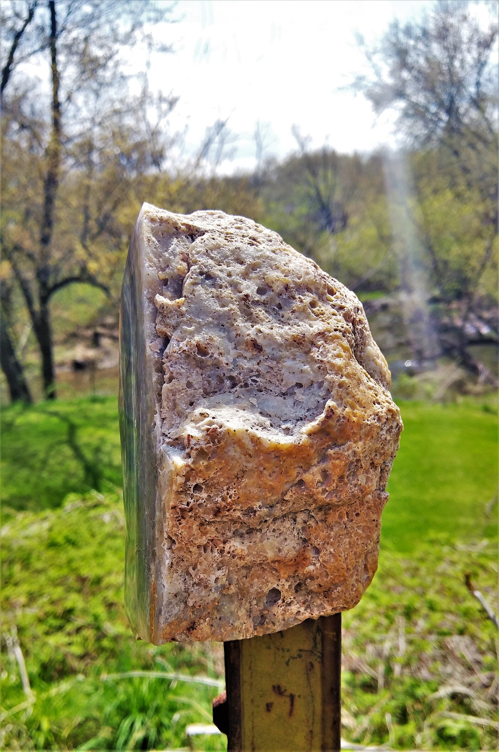 Large Blue Lake Superior Agate Free Form Face Polished | Etsy