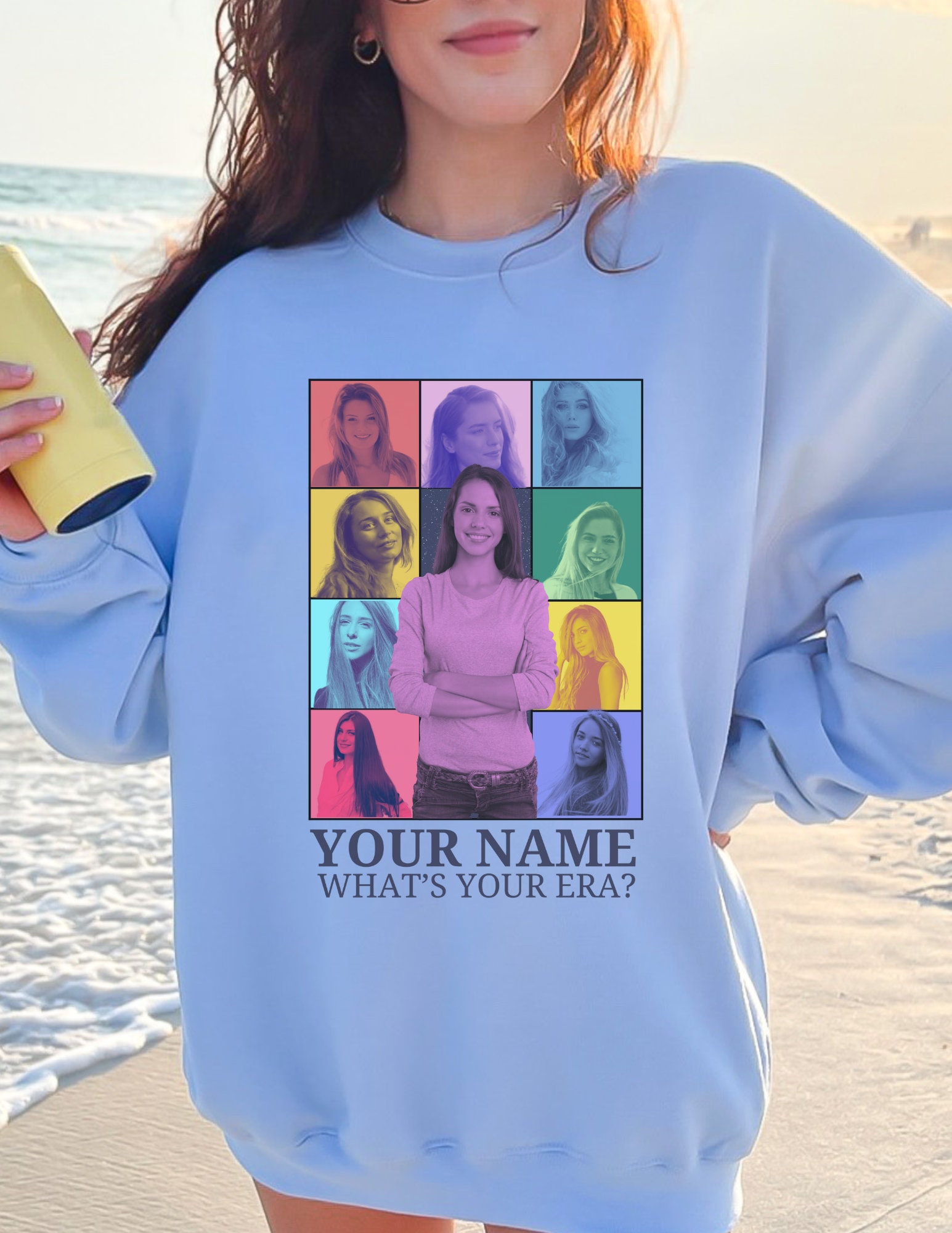 Custom Eras Tour Sweatshirt,personalized Custom Photos Sweatshirt ...