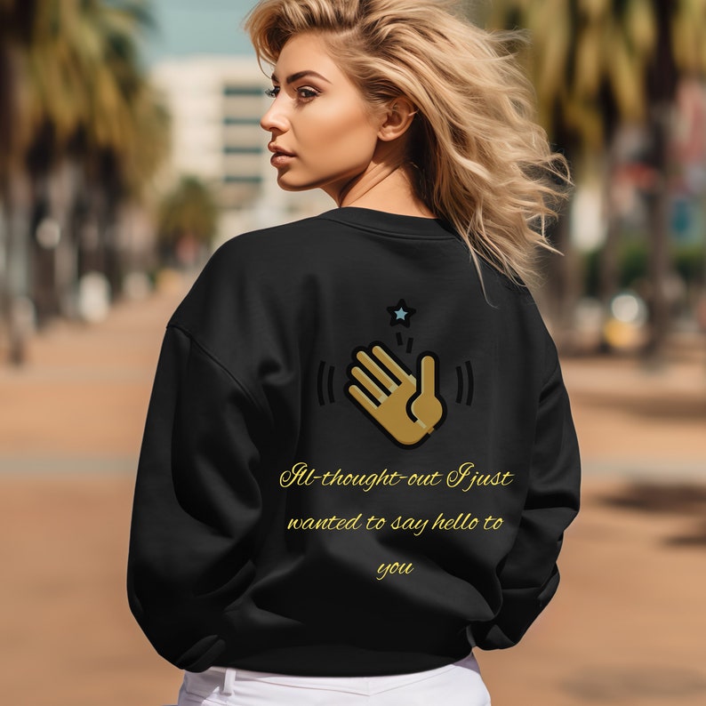 Dont Look Behind Me Sweatshirt, Gift for Mom, Gift for Her, Mom Sweater ...