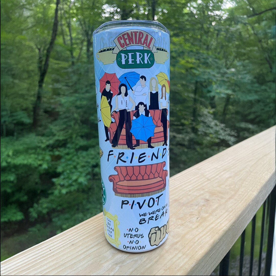 Friends-central Perk Blue, 20oz Stainless Steel Tumbler - Etsy