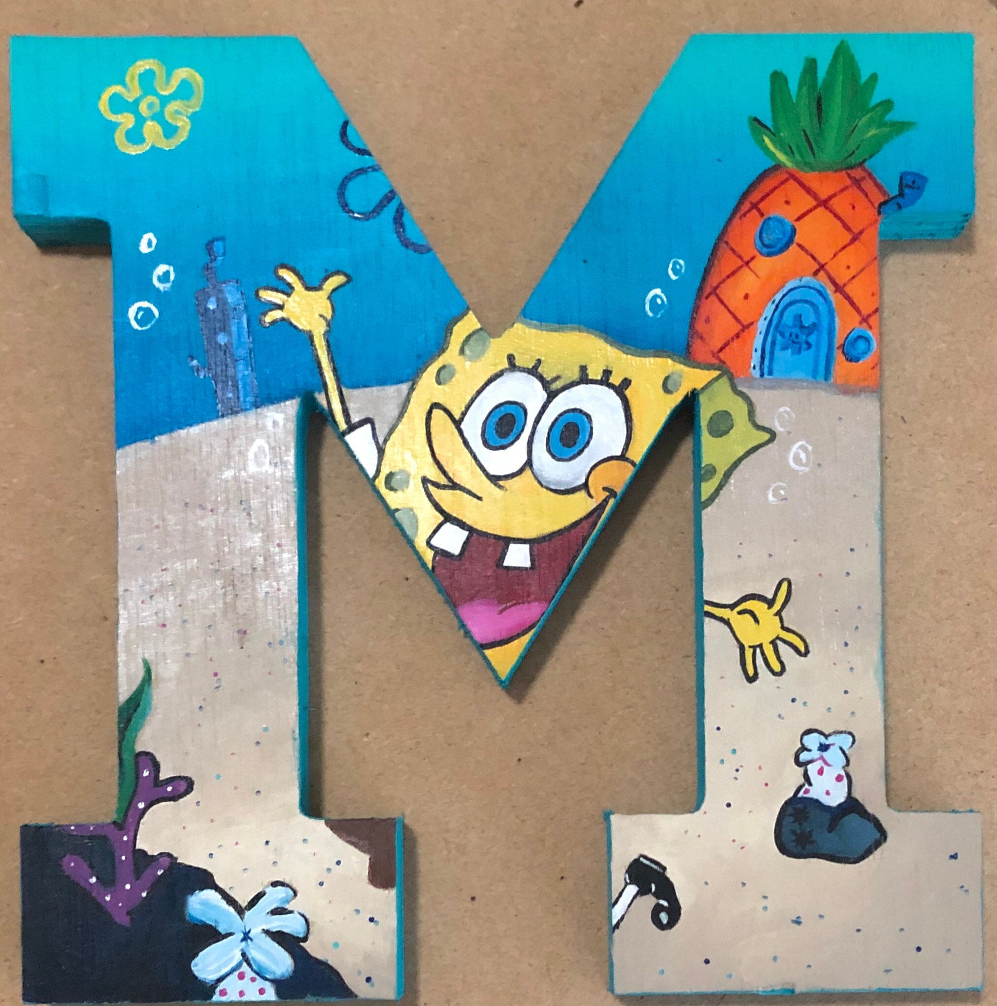 Custom Hand Painted Wall Letters - Etsy