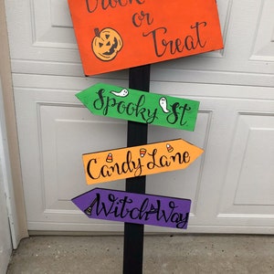 Trick or Treat Yard Art - Etsy