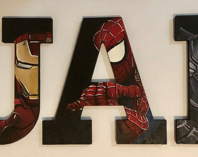 Custom Hand Painted Wall Letters - Etsy