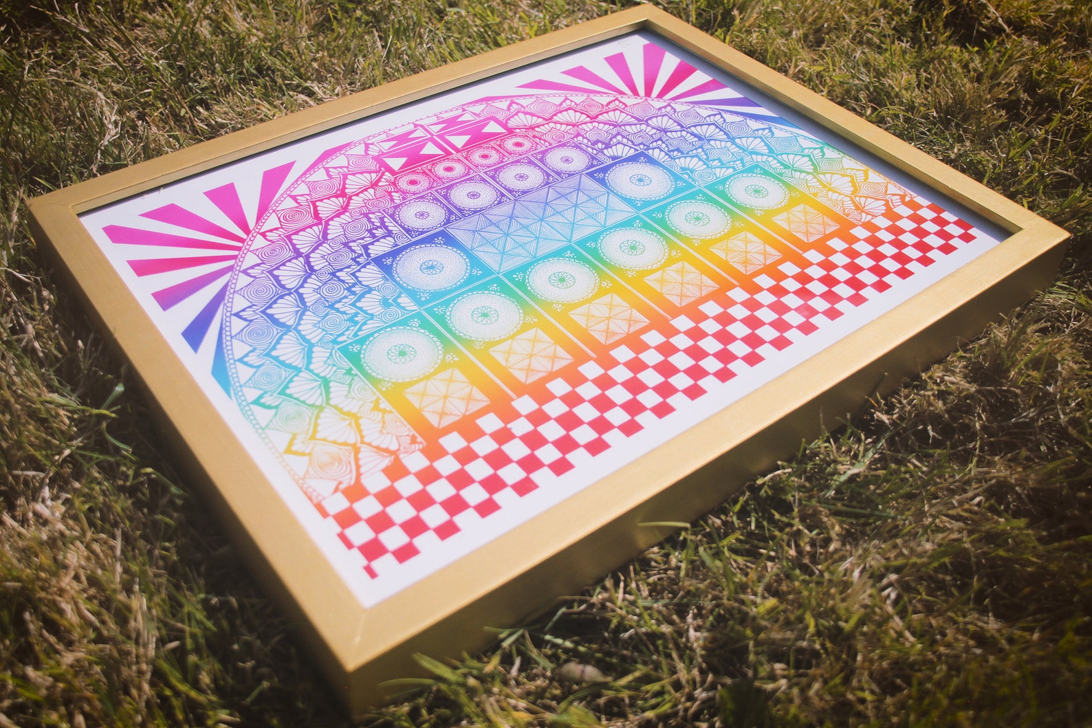 Rainbow Mandala Sound System - Etsy