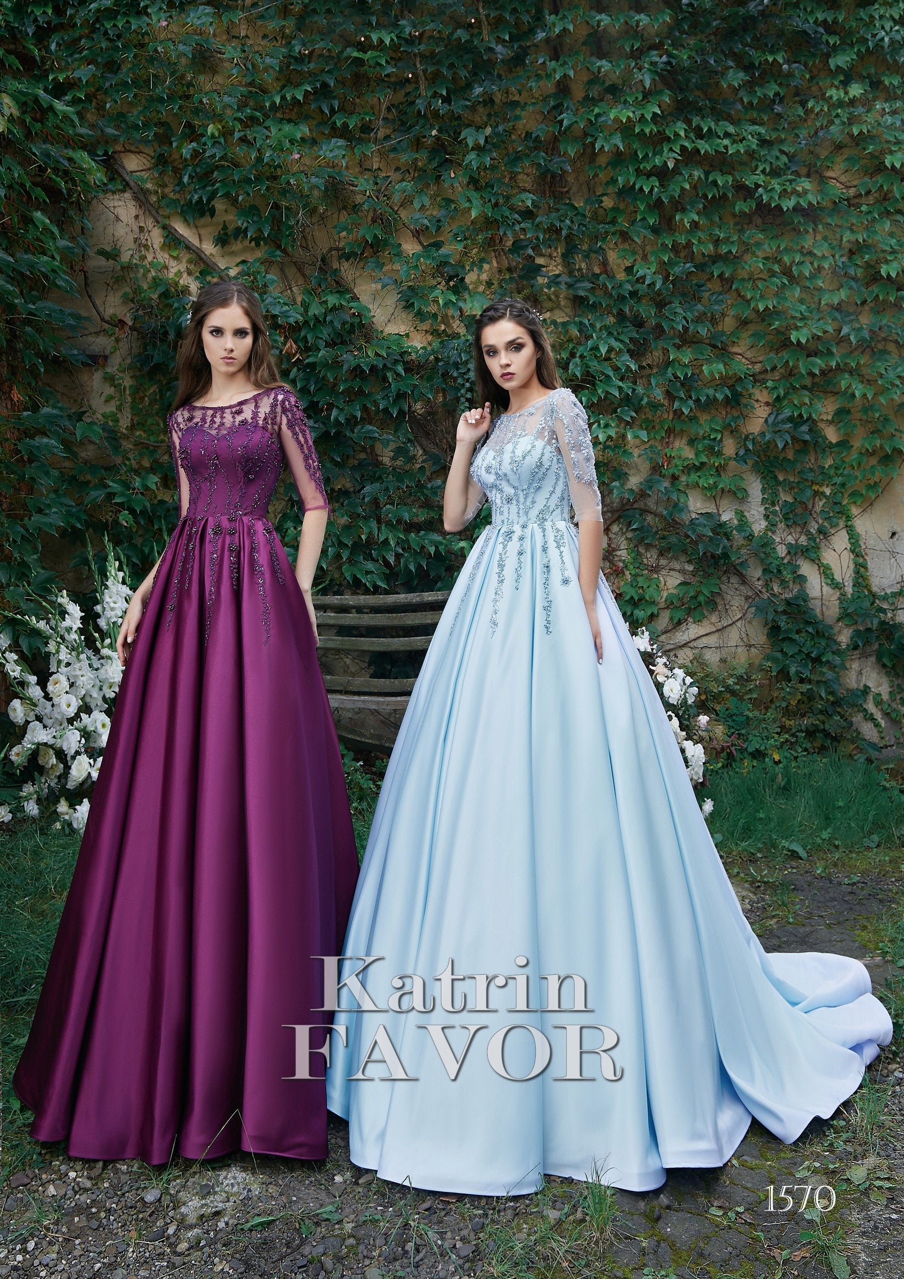 Blue Colour Wedding Frocks