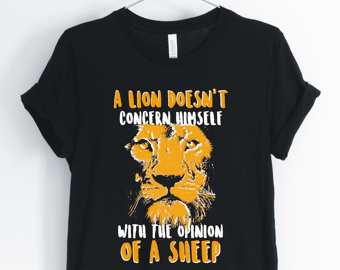 The Truth is Like A Lion Lion Lion T-shirt Inspirational - Etsy
