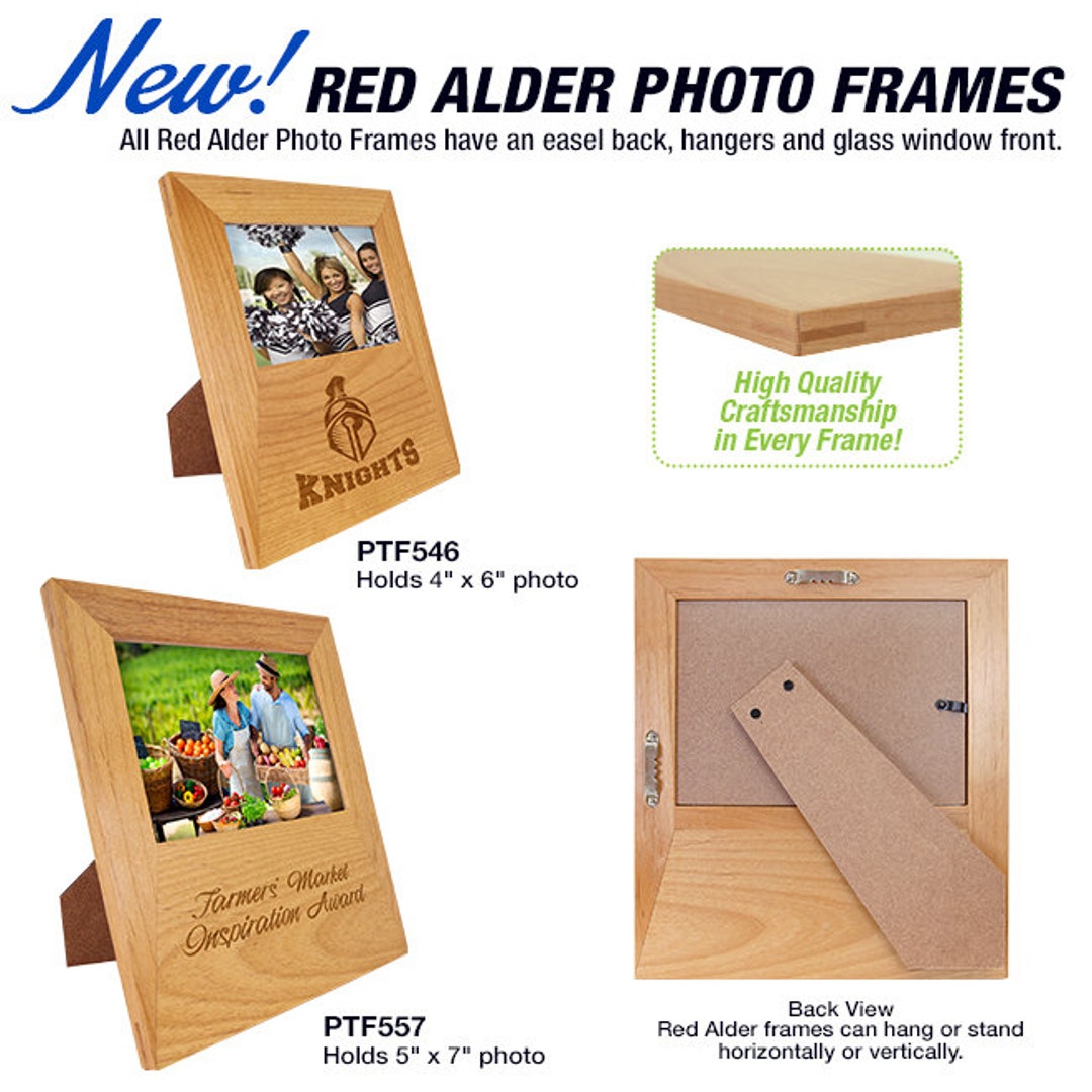 Personalized Wooden Picture Frames, Custom Photo Frame, Mother's Day ...